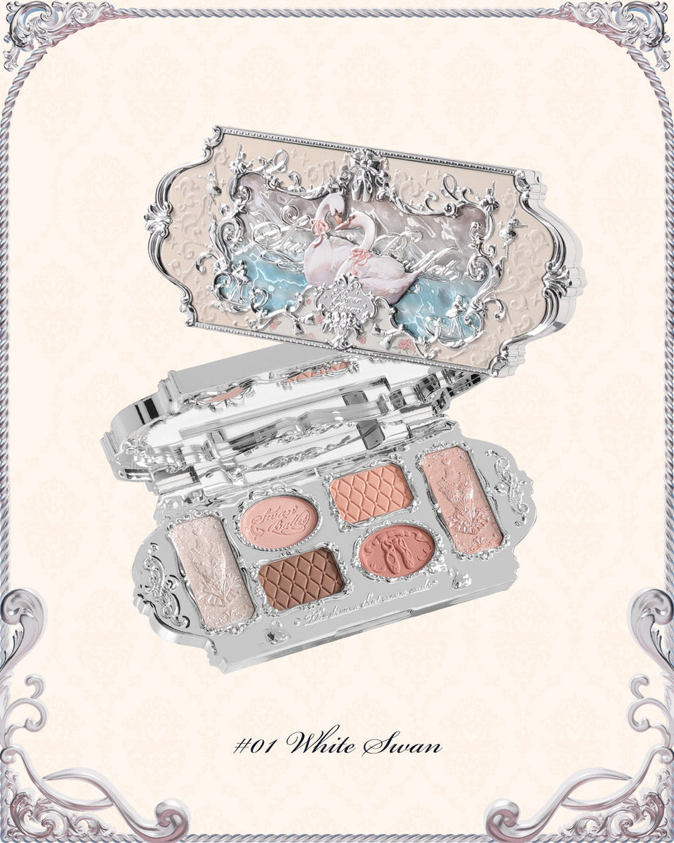 FLOWER KNOWS | Swan Ballet Six Color Eyeshadow Palette – Legends Boutique
