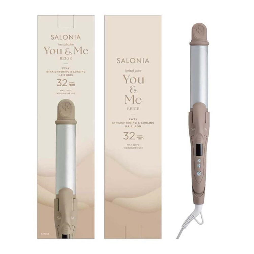 SALONIA | 2Way Straightening & Curling Hair Iron – Legends Boutique