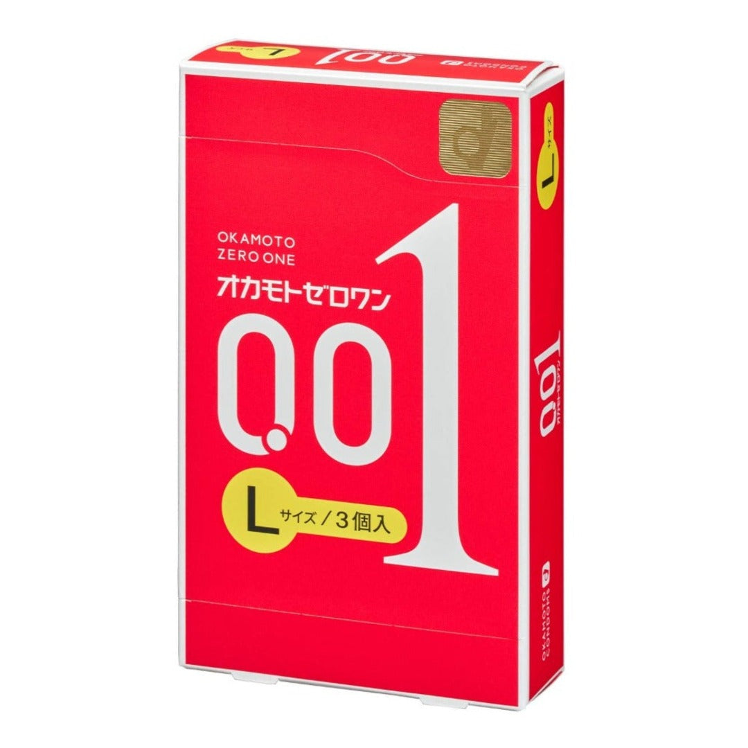 日本 OKAMOTO 冈本 | Zero One 001 安全套 Thinnest Condoms 0.01mm – Legends Boutique