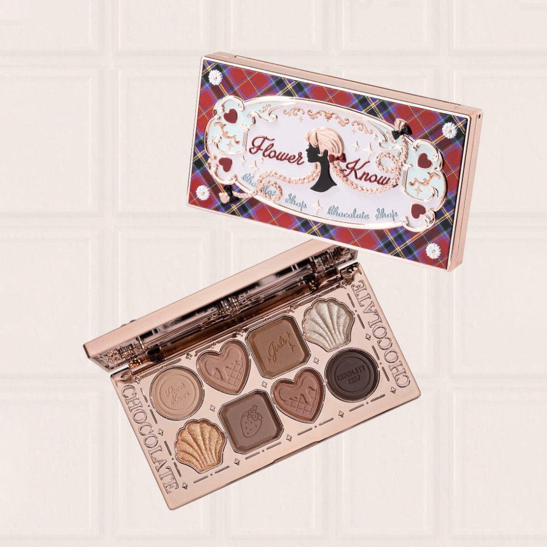 FLOWER KNOWS | Chocolate Wonder-Shop Eight-Color Eyeshadow Palette ...