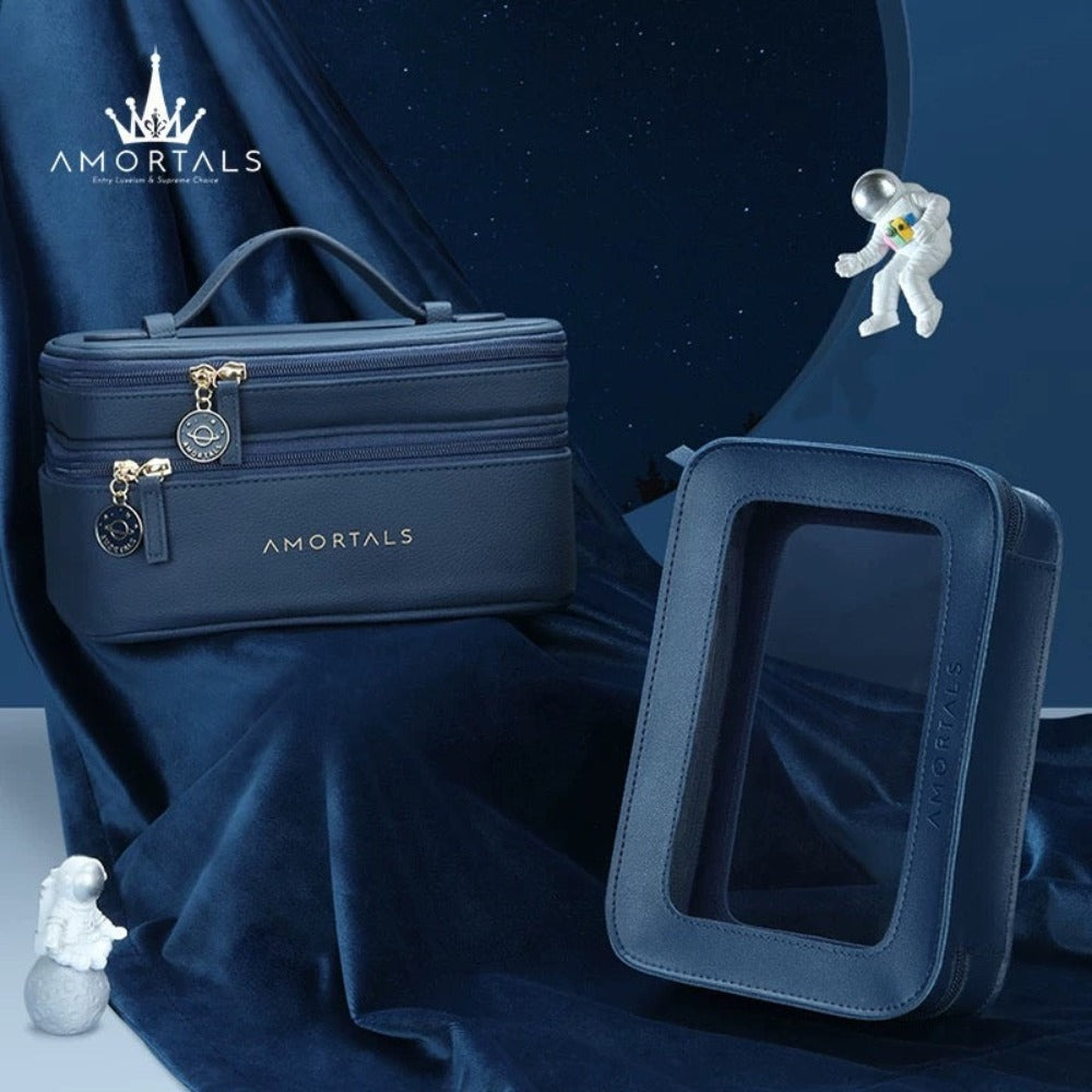 AMORTALS Adventurer Cosmetic Makeup Bag, Makeup Tools | – Legends Boutique
