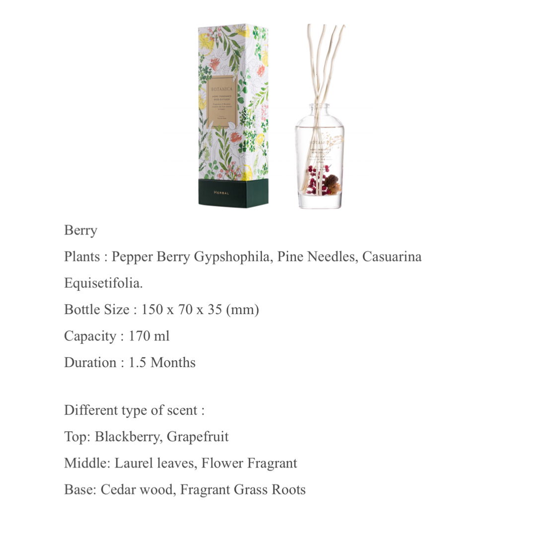 BOTANICA | Fleur Diffuser Herbal – Legends Boutique